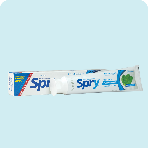 Spry® Natural Xylitol Toothpaste, Fluoride-Free