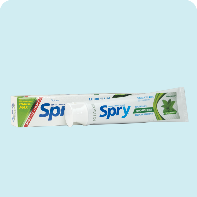 Spry® Natural Xylitol Toothpaste, Fluoride-Free