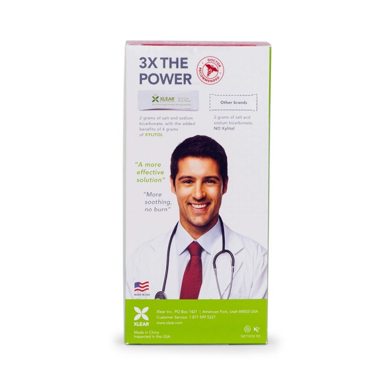 Xlear® Sinus Rinse Refill Pack – 50 Xylitol & Saline Packets