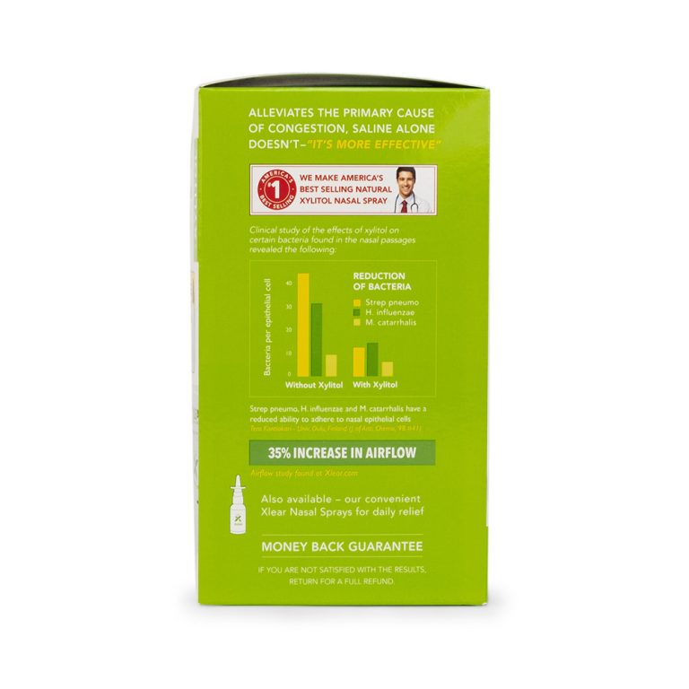 Xlear® Sinus Rinse Refill Pack – 50 Xylitol & Saline Packets